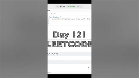Day 121 Leetcode Problem 2367 Swift Daily Challenge Swiftui Coding Faang Youtube
