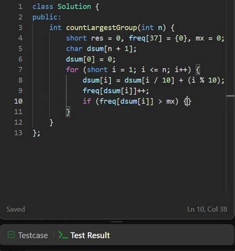 Count Largest Group Leetcode 1399 Coding Leetcode Youtube
