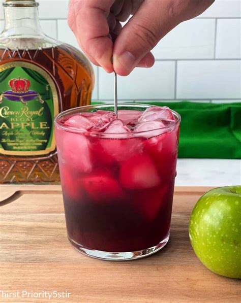 Crownberry Apple Cocktail Recipe Crown Royal