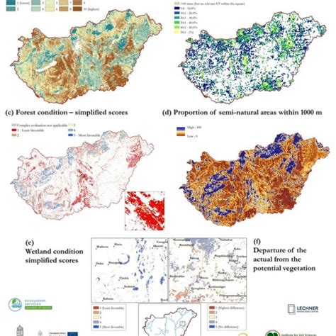 Example Maps For Each Of The Approaches Applied To Map Ecosystem Download Scientific Diagram