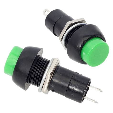 PUSH BUTTON SWITCH PBS 11A B GREEN ROUND PUSH IC Vicedeal