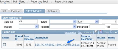 Tutorial Creating A Simple XML BI Publisher Report Using PS Query Part