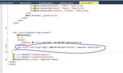Master Page Concept In MVC