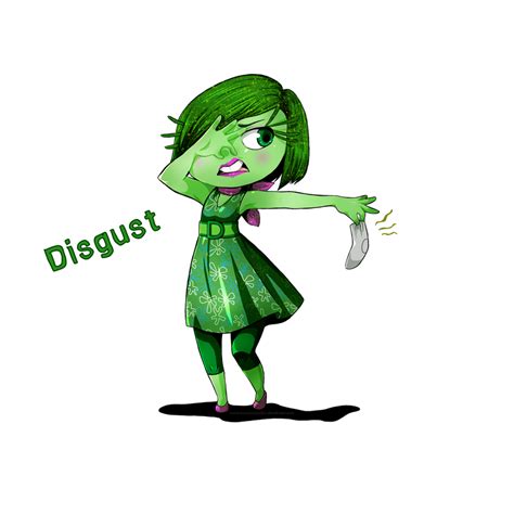 Disgust Inside Out Drawing Free Download On Clipartmag