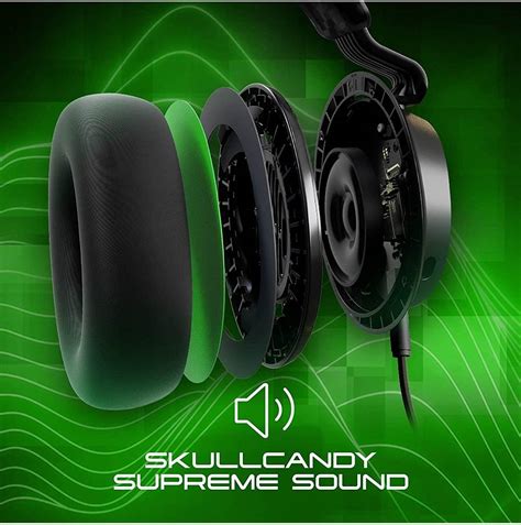 Skullcandy Slyr Xbox Wired Oe Gaming Headset 50mm Dynamic Drivers