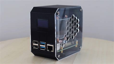 Diy Raspberry Pi Desktop Case With Stats Display 9 Steps With