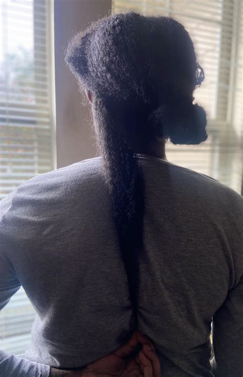 Almost Waist Length 😭🌸 Rnaturalhair
