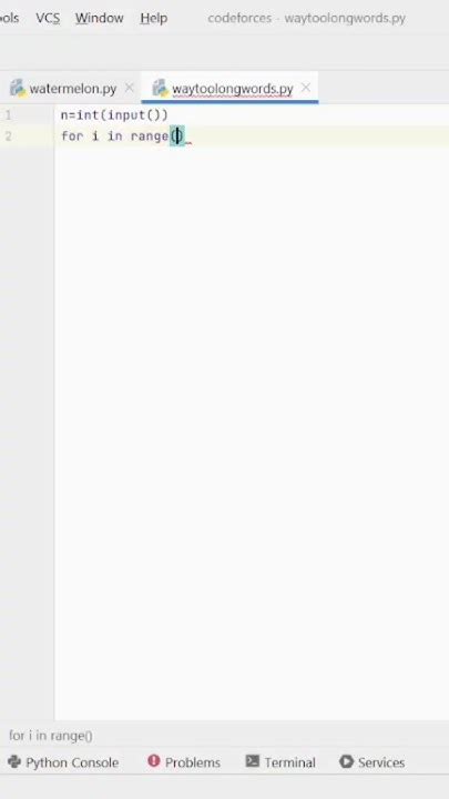 Codeforcessolution For A Easy Problem Solved Using Python