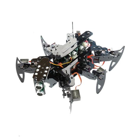 Adeept Hexapod Spider Robot Kit Forarduino With Android App And Python Guispider Walking