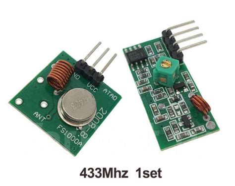 Радиомодуль приемник передатчик 433МГЦ Mx 05vxd Rf 5v Arduino Diy новый под заказ Цена