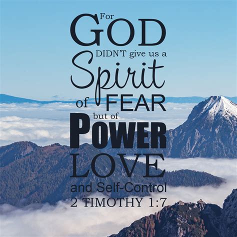 2 Timothy 1 7 Kjv