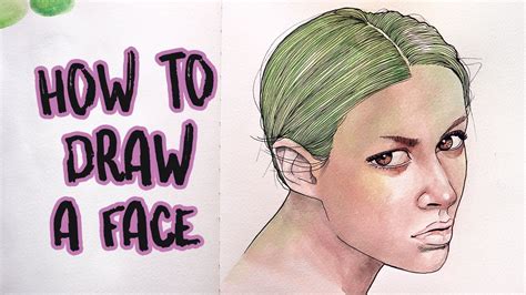 How To Draw Female Face Using Refernce Part Pencil Drawing YouTube