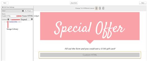 Using The Html Widget Browse Help Topics
