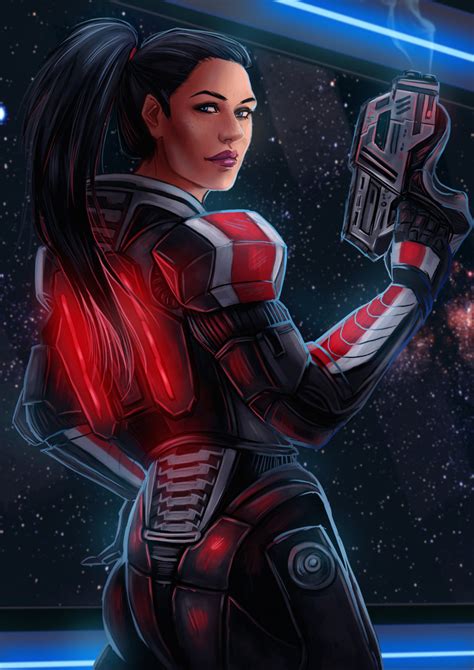 Femshep Commander Shepard Me персонажи Me Art фэндомы