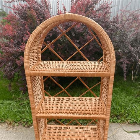 Wicker Shelf Etsy