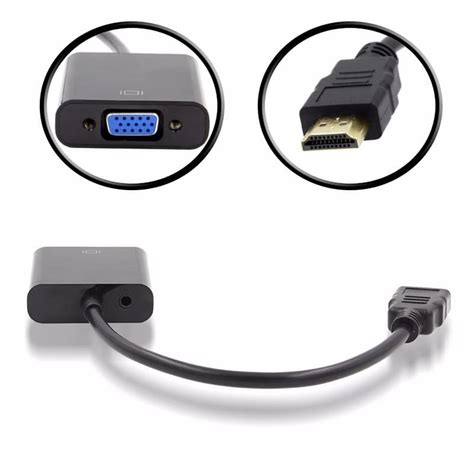 Jual Connector Konverter HDMI To VGA Shopee Indonesia