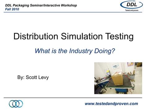 Distribution Simulation And Transportation Testing What Is The