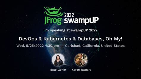 Swampup Kubernetes Database Devops Karen Taggart