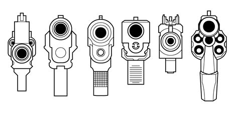 Gun Pointing Drawing At Jordan Old Blog
