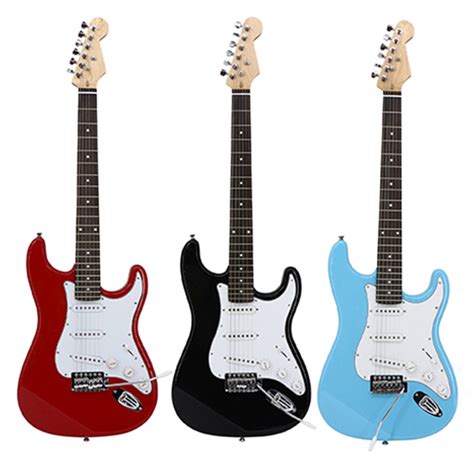 Wholesale Electronic Guitar Colorful Engineered Wood Fingerboard Carbon