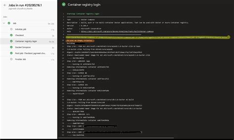 data and devops practices and tools using docker compose in azure devops pipeline