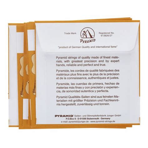 Pyramid Sitar Strings 6777 Thomann France