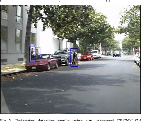 figure 2 from pedestrian detection using an extended fast rcnn based on