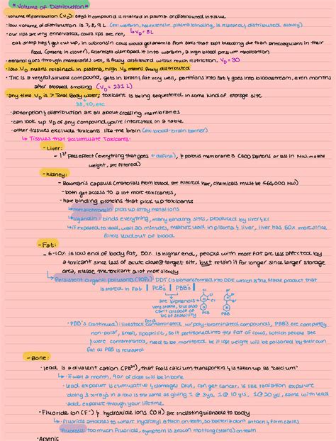 Toxicology Tuesday 02 22 Lecture Notes EOH 456 Studocu