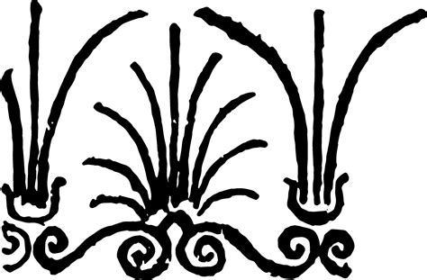 Anthemion Is A Single Open Anthemion Band Vintage Engraving 35435267 Vector Art At Vecteezy