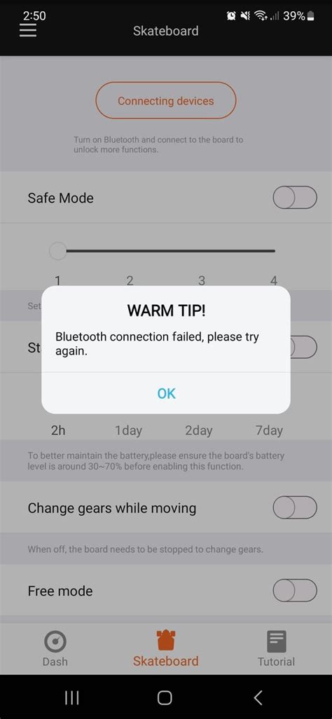 Bluetooth Failed To Connect R Exway