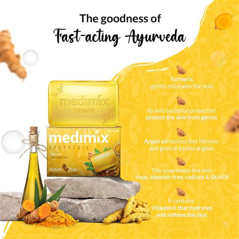 Buy Medimix Ayurvedic Turmeric Soap Online Argan Oil Herbal Soap