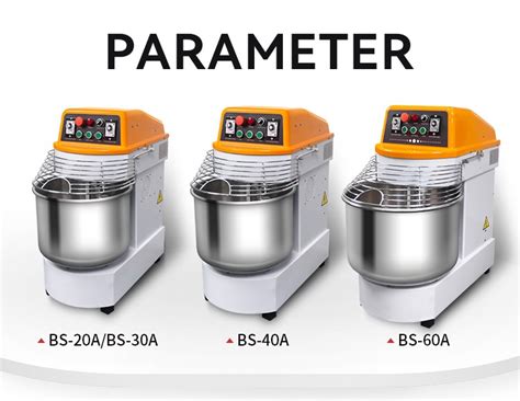 25kg 60l Bread Dough Spiral Mixer Livoken Bakery Equipment