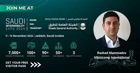Rashad Mammadov On Linkedin I Am Attending Saudi Intermobility Expo