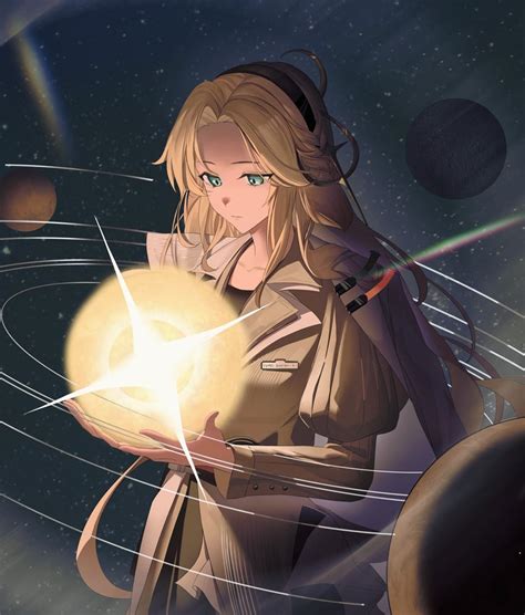 Kirsten Arknights Drawn By Sanmu Danbooru