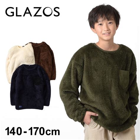 【楽天市場】グラソスglazos【penfield】ボア・コーデュロイポケ付きプルオーバー 子供服 男の子 キッズ ジュニア 130cm