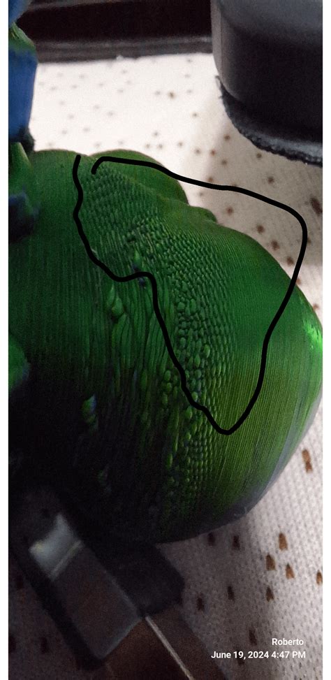 Whats Causing This Weird Texture On Some Of My Prints Rfixmyprint