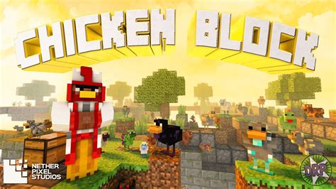 Chicken Block Minecraft Marketplace Trailer A Skyblock With Resource