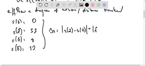 SOLVED 1 4 A Particle Moves According To A Law Of Motion S F T T 0 Where T Is Measured In