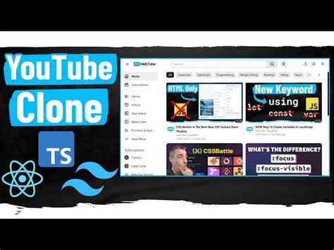Free Video How To Create The Youtube Home Page With Tailwind React