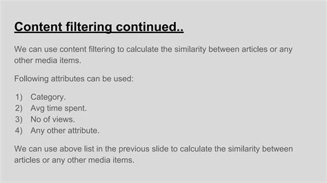 Recommendation Ppt