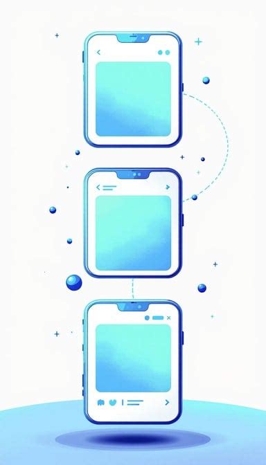 free floating device interfaces image download at stockcake