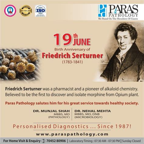 Paras Pathology Llp On Linkedin Westandontheshouldersofgiants Poppy