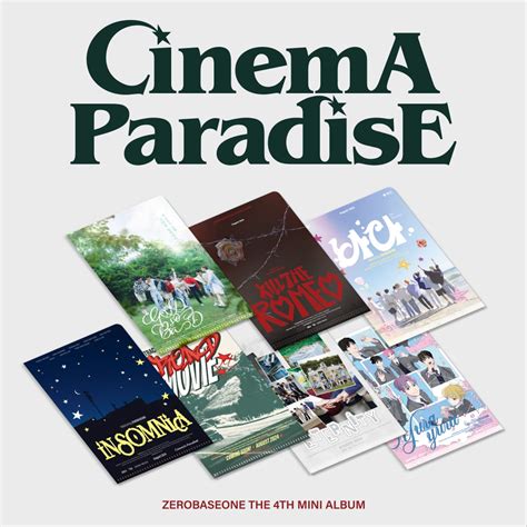 제로베이스원zerobaseone 미니 4집 Cinema Paradise Zerose Ver 랜덤 Soundwave