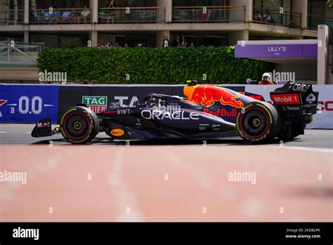 Sergio Perez Of Mexico Driving The 11 Oracle Red Bull Racing Rb18 Red Bull Rbpth001 During The