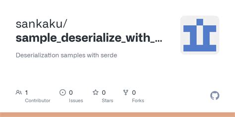 Github Sankakusampledeserializewithserde Deserialization Samples