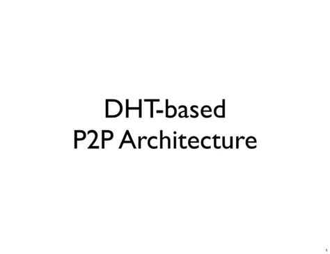 Lecture 7 Dht And P2p Games Pdf Computer Networking Computing
