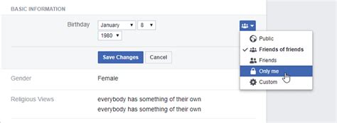 How To Hide Your Birthday From Your Friends On Facebook