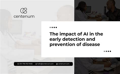 The Power Of Ai Revolutionizing Early Disease Detection And Prevention In Healthcare By