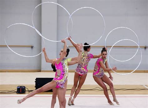 БТА Ансамбълът на България за жени заема пето място в многобоя след съчетанията с пет обръча