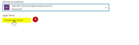 Asp Net Core 50 Not Supported In Azure Webapp Service Stack Overflow